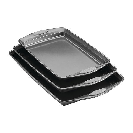 Click here for Rachael Ray 3-pc. Non-Stick Baking Sheet Set  One... prices
