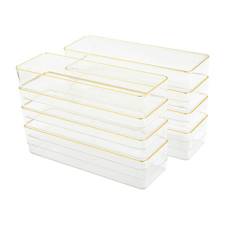 Click here for Martha Stewart 8 Pack 9X3 Organizers  One Size  Cl... prices