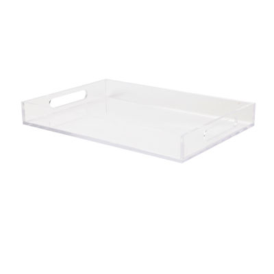 Martha Stewart 12X8 Clear Acrylic Desk Tray GSTS004CLR, Color: Clear ...