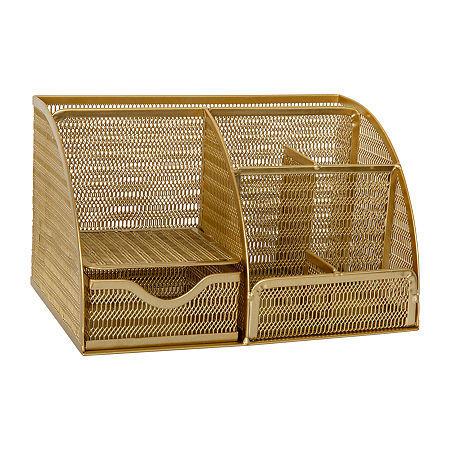 Click here for Martha Stewart Gold Small Desktop Organizer  One S... prices