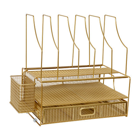 Click here for Martha Stewart Gold Desktop Organizer-Drawer  One... prices