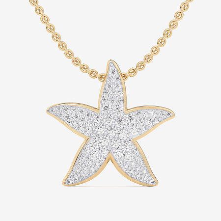 Click here for Starfish (G-H / Si1-Si2) Womens 1/2 CT. T.W. Lab G... prices