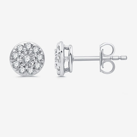 Click here for 1/4 CT. T.W. Lab Grown White Diamond Sterling Silv... prices