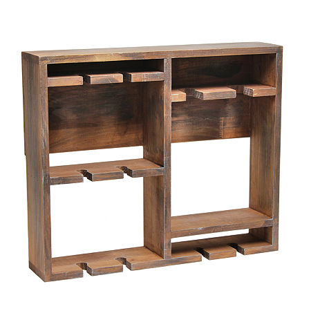 Click here for Elegant Designs(tm) Bartow Wall Mounted Wood Wine... prices