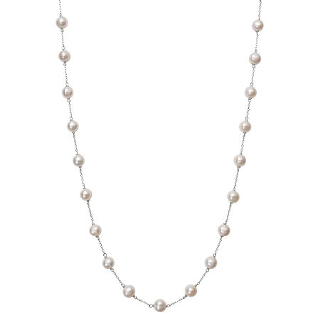 Click here for Womens Cultured Freshwater Pearl 10K White Gold St... prices