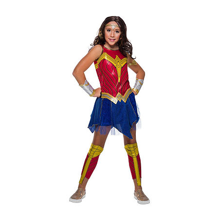 Click here for Little & Big Kid Girls Deluxe DC Comics Wonder Wom... prices