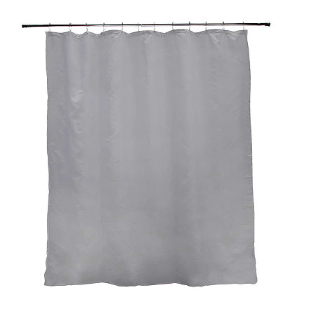 Kenney Medium Weight Peva Shower Curtain Liner - Gray