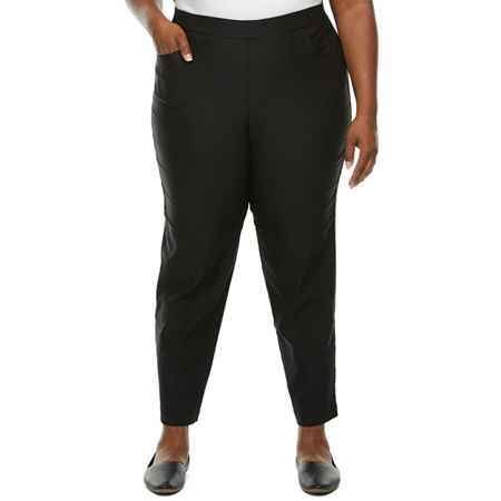Click here for Alfred Dunner Classics Womens Plus Slim Pull-On Pa... prices