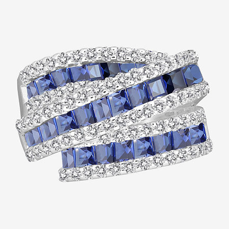 Click here for Womens Lab Created Emerald  Sapphire or Ruby 14K G... prices