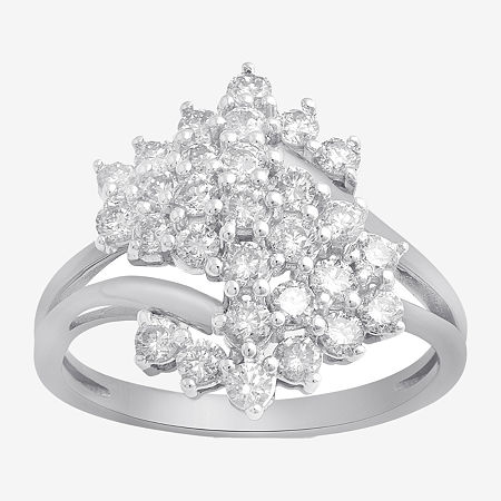 Click here for Womens 1 CT. T.W. Natural White Diamond 10K Gold C... prices