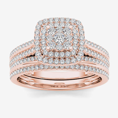 Click here for Womens 1/2 CT. T.W. Natural White Diamond 10K Rose... prices