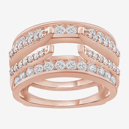 Click here for Womens 1 CT. T.W. Natural White Diamond 14K Rose G... prices