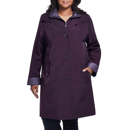 Click here for Gallery Womens Water Resistant Midweight Plus Rain... prices