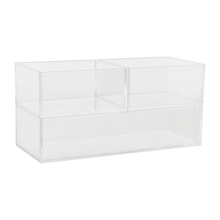 Click here for Martha Stewart 3 Piece Clear Desktop Organizers  O... prices