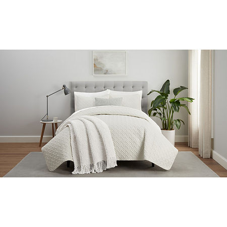 Click here for Serta Comfort Sure Pinsonic Quilt Set  One Size  W... prices