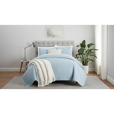 Click here for Serta Comfort Sure Pinsonic Quilt Set  One Size  B... prices