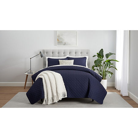 Click here for Serta Comfort Sure Pinsonic Quilt Set  One Size  B... prices