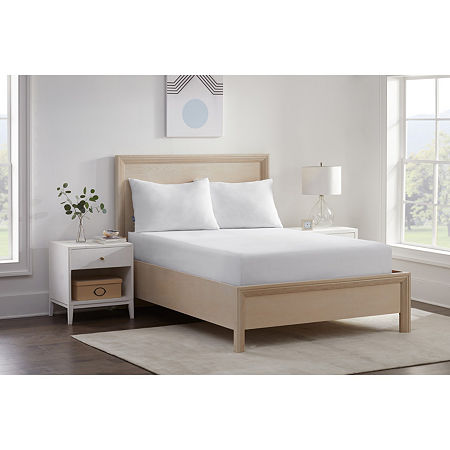 Click here for Serta Power Chill Pillow Protector  One Size  Whit... prices