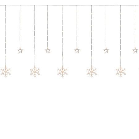 Click here for Northlight 5ft 250ct Led Star And Snowflake Window... prices