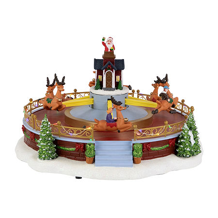 Click here for Northlight Animated And Musical Reindeer Ride Led... prices