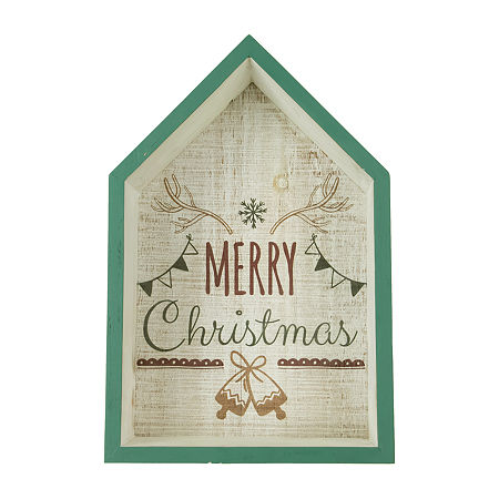 Click here for Northlight 12 Merry 3d House Wall Sign  One Size... prices