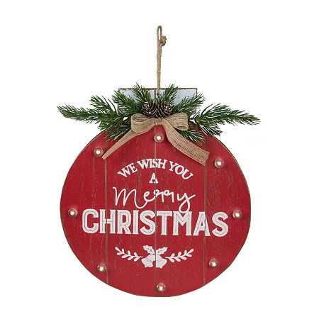 Click here for Northlight 14 Battery Operated We Wish You A Merry... prices
