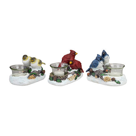 Click here for Northlight Bird Couples Tealight S - 5.75in -Set O... prices