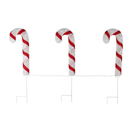 Click here for Northlight Lighted Candy Cane Pathway Lawn Stakes... prices