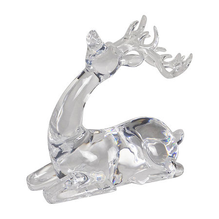 Click here for Northlight 6.25 Laying Acrylic Deer Christmas Tabl... prices
