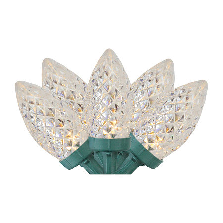 Click here for Northlight 100ct Warm White Led Faceted C7 66ft Gr... prices