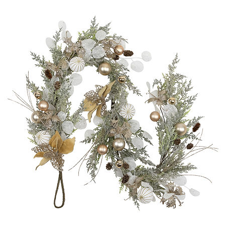 Click here for Northlight 6ft X 7 Glittered Poinsettia And Orname... prices