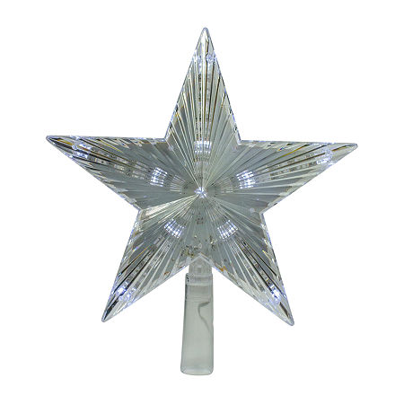 Click here for Northlight 9.5in Lighted Clear Twinkling 5-Point S... prices