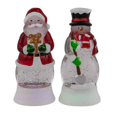Click here for Northlight Led Lighted Color Changing Santa And Sn... prices
