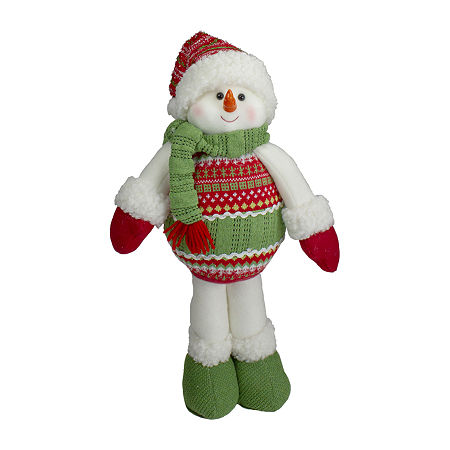 Click here for Northlight 18 Jolly Plush Snowman Christmas Figuri... prices