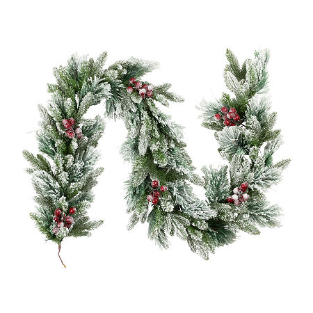 Click here for Northlight Flocked Calloway Fir With Berries - 7ft... prices