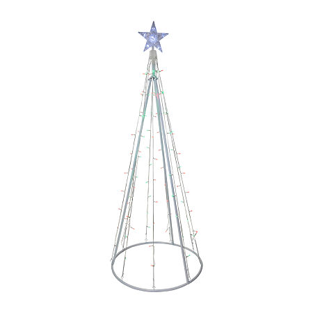 Click here for Northlight Led Lighted Twinkle Cone Tree - 5ft - R... prices