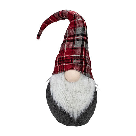 Click here for Northlight 25 Plaid Bendable Hat Sitting Gnome Chr... prices
