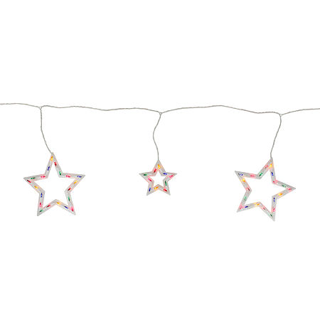 Click here for Northlight Star Shaped Mini - 7ft - Multi-Color -... prices