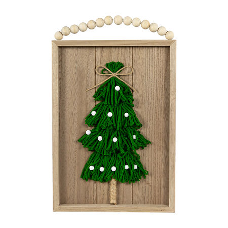 Click here for Northlight 14 Knitted Wooden Framed Wall Sign  One... prices