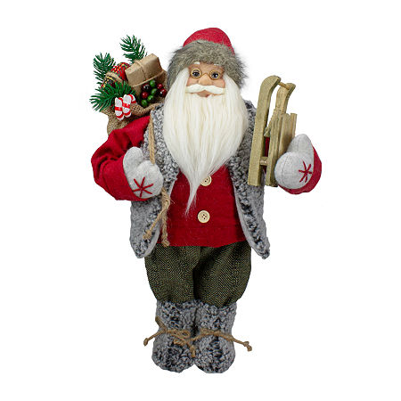 Click here for Northlight 18 Standing Santa Carrying Presents And... prices