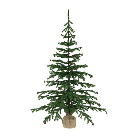 Click here for Northlight Medium With Pine Cones In Burlap Base U... prices