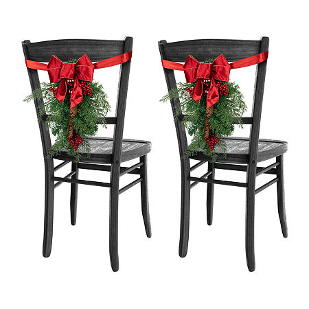 Click here for Northlight Set Of 2 Mixed Cedar And Pine Chair Bac... prices