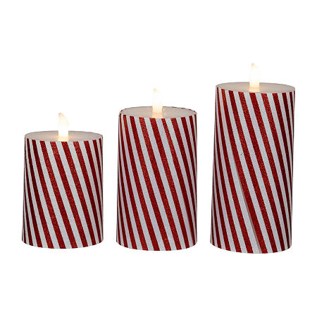 Click here for Northlight Led Flickering Candy Cane Striped Wax P... prices