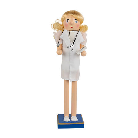 Click here for Northlight 15 Nurse With Stethoscope Wooden Wood C... prices
