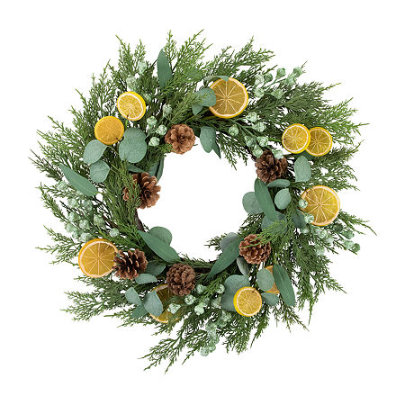 Click here for Northlight 22 Cypress Lemon And Eucalyptus Wreath... prices