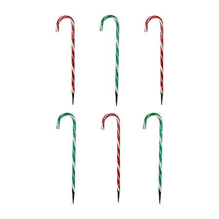 Click here for Northlight Lighted Candy Cane Pathway Markers - 28... prices