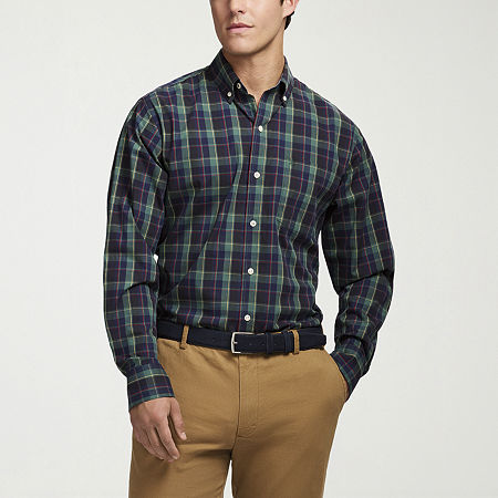 Click here for IZOD Performance Comfort Tartan Mens Long Sleeve C... prices