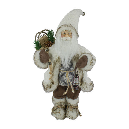 Click here for Northlight 12in Snow Lodge With Lantern Christmas... prices