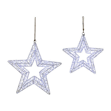 Click here for Northlight Led Lighted Stars- 18in - Set Of 2 - Co... prices