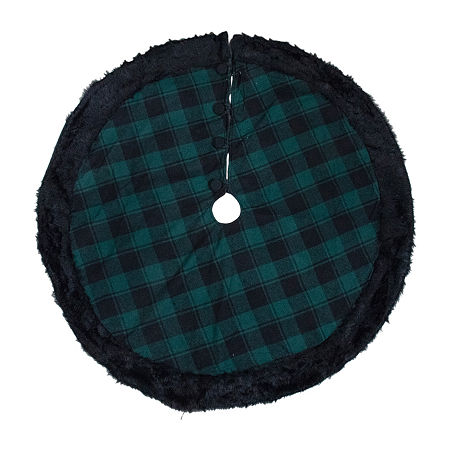Click here for Northlight 48 Plaid With Faux Fur Indoor Tree Skir... prices